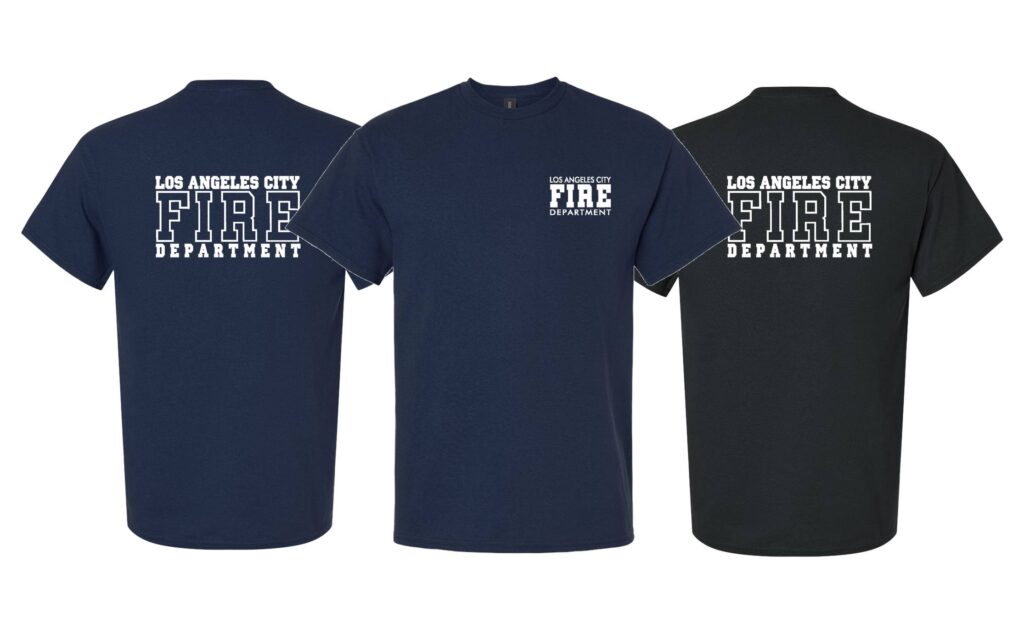 LAFD Los Angeles City Fire Dept. Uniform T-Shirt - Classic Fit ...